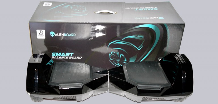 Alienboard Batwings Hoverboard Test