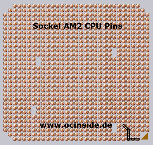 Interactive Amd Athlon 64 Cpu Socket Am2 Pinmod Guide The Wire Trick