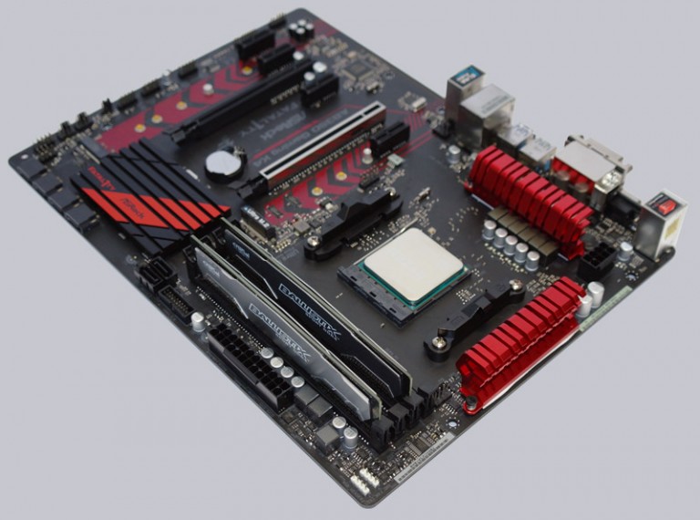 ASRock AB350 Gaming K4 AMD AM4 Motherboard Review Layout, Design and ...