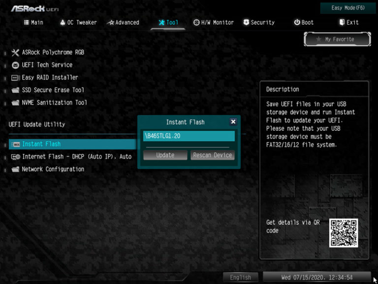 ASRock B460 Steel Legend Motherboard Review BIOS and Overclocking