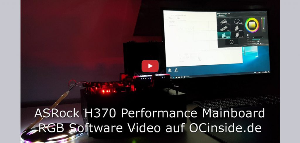 ASRock H370 Performance Polychrome RGB Software Video