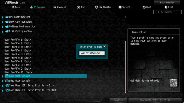ASRock Z790 Steel Legend WiFi Motherboard Review BIOS and Overclocking