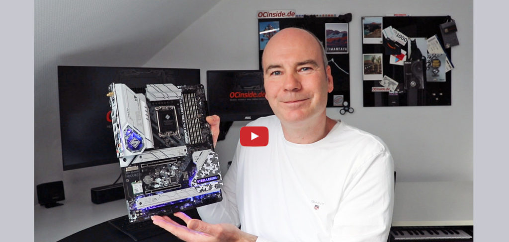 ASRock Z790 Steel Legend WiFi Motherboard Unboxing Video
