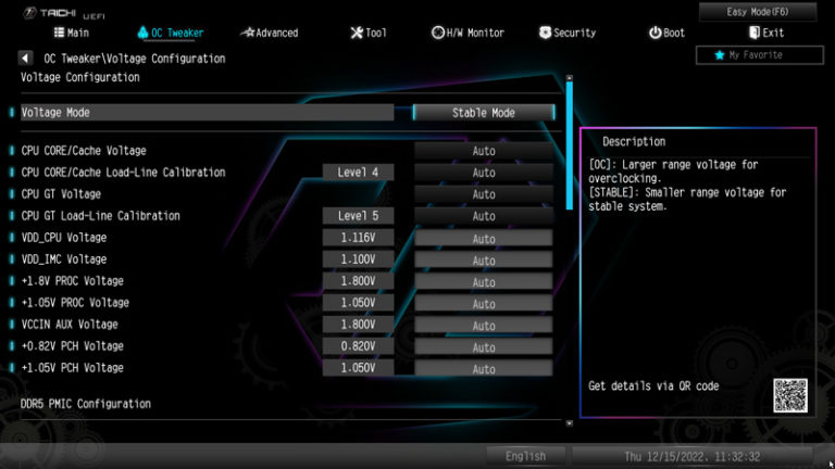 ASRock Z790 Taichi Motherboard Review BIOS and Overclocking