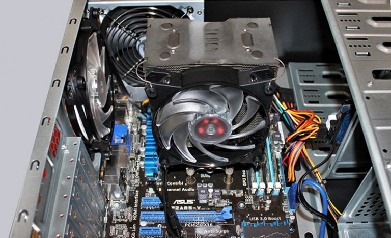 Cooler Master MasterFan Pro RGB Fan and RGB Controller Review Installation