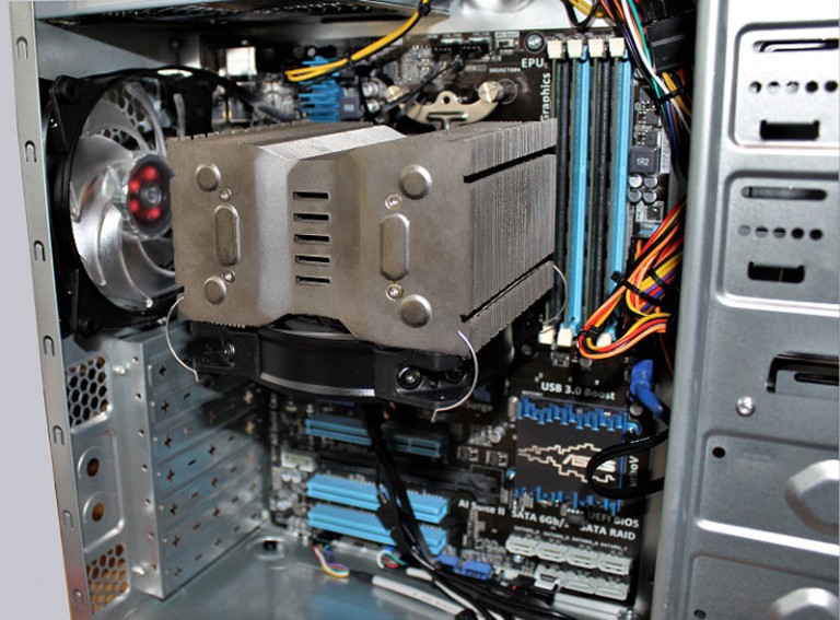 Cooler Master MasterFan Pro RGB Fan and RGB Controller Review Installation