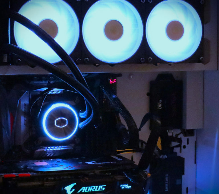 Cooler Master MasterLiquid PL360 Flux Review Lighting