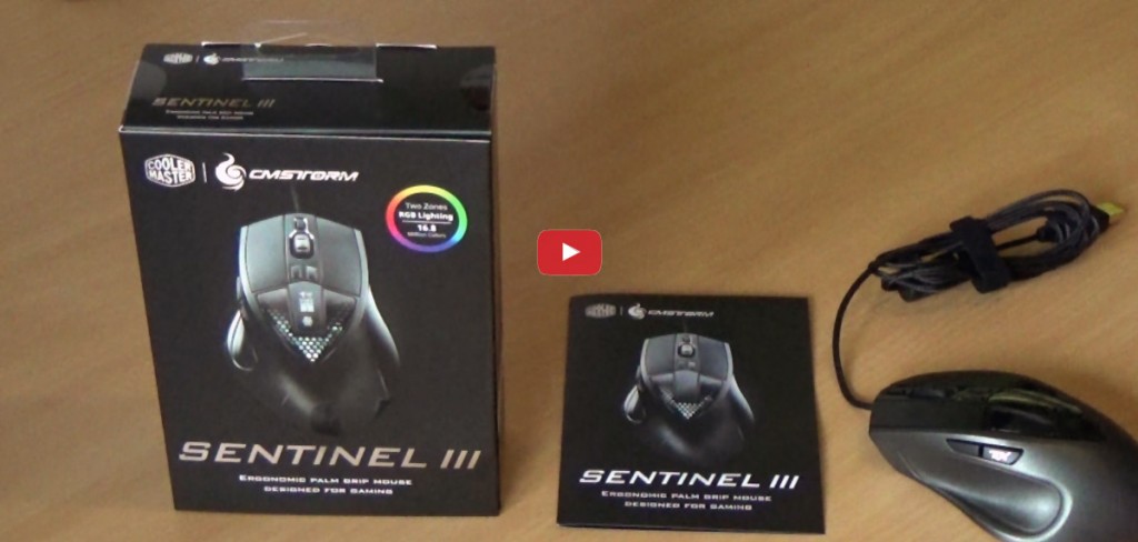 Cooler Master Sentinel III Unboxing Video