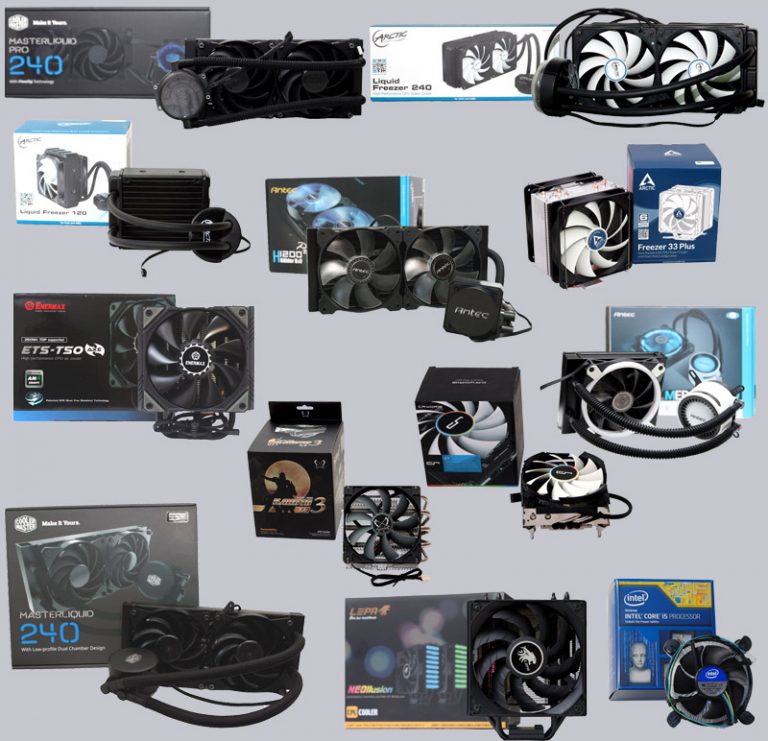 CPU Cooler Comparison 2018 Part 2