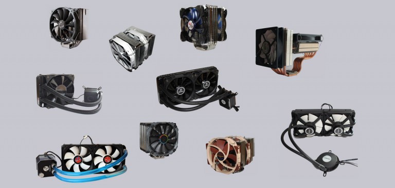 CPU Cooler Comparison 2016