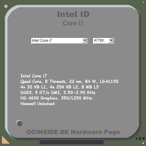 Interactive Intel processor product ID guide v2.4