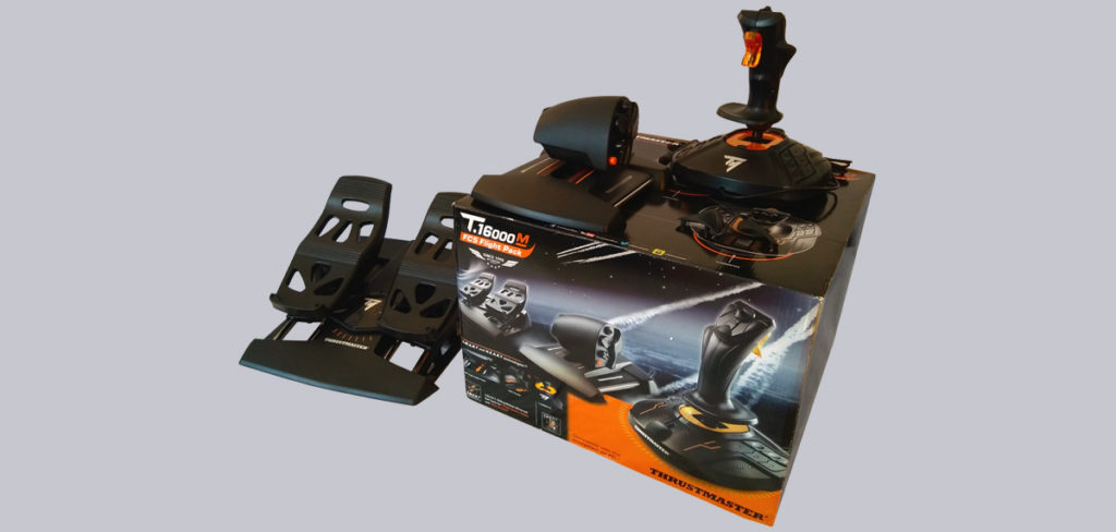 Thrustmaster T.16000M FCS Flight Pack Review Software