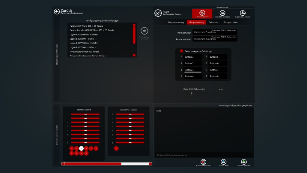 Thrustmaster TH8A Review Installation and operation